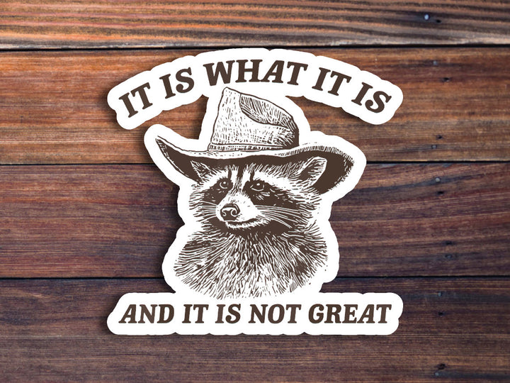 It's Fine, I'm Fine, Everything is Fine Cat Sticker – Sticker Horse